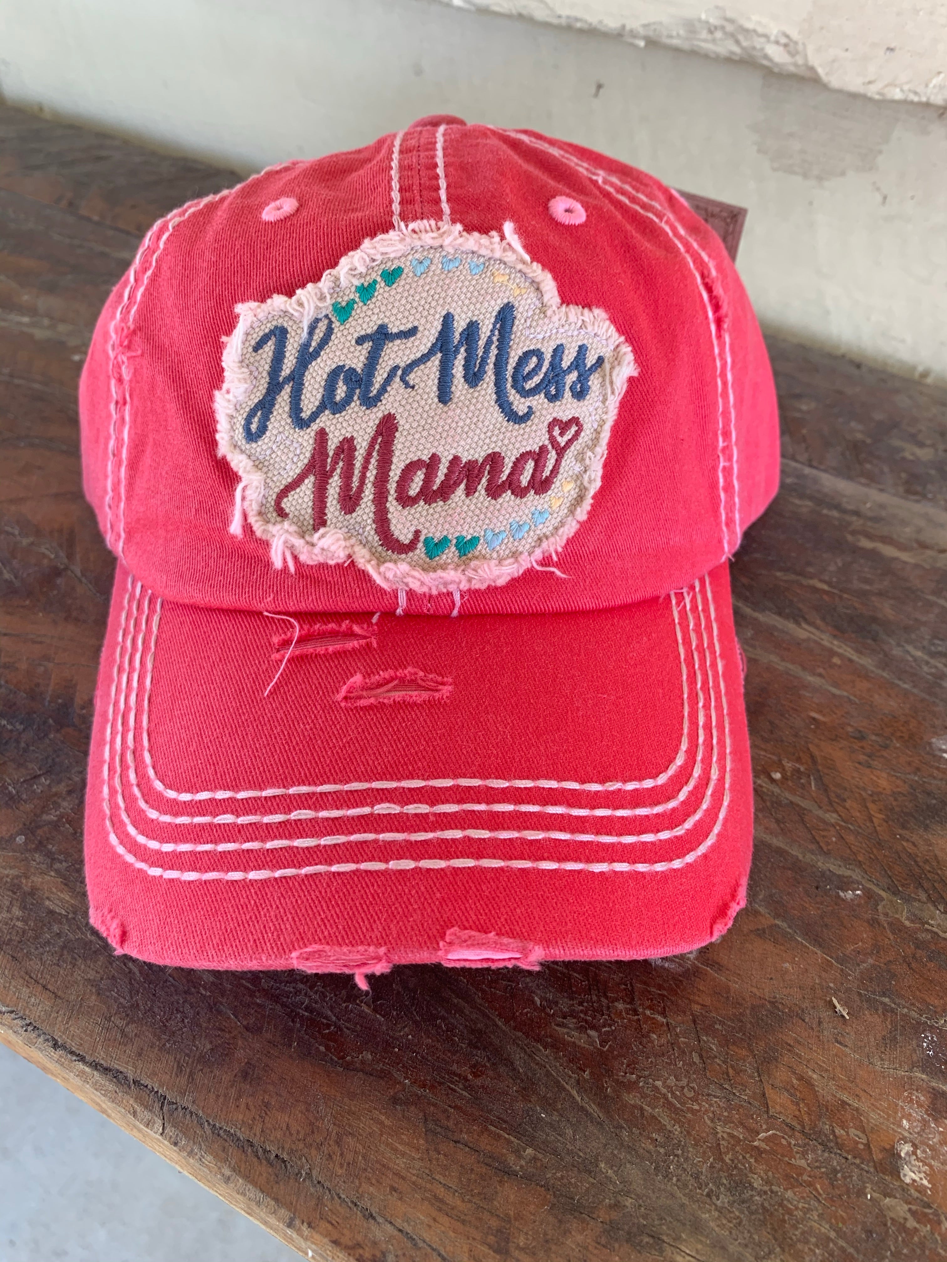 HAT7908HPK Hot Mess Mama Cap – RAYVIEW